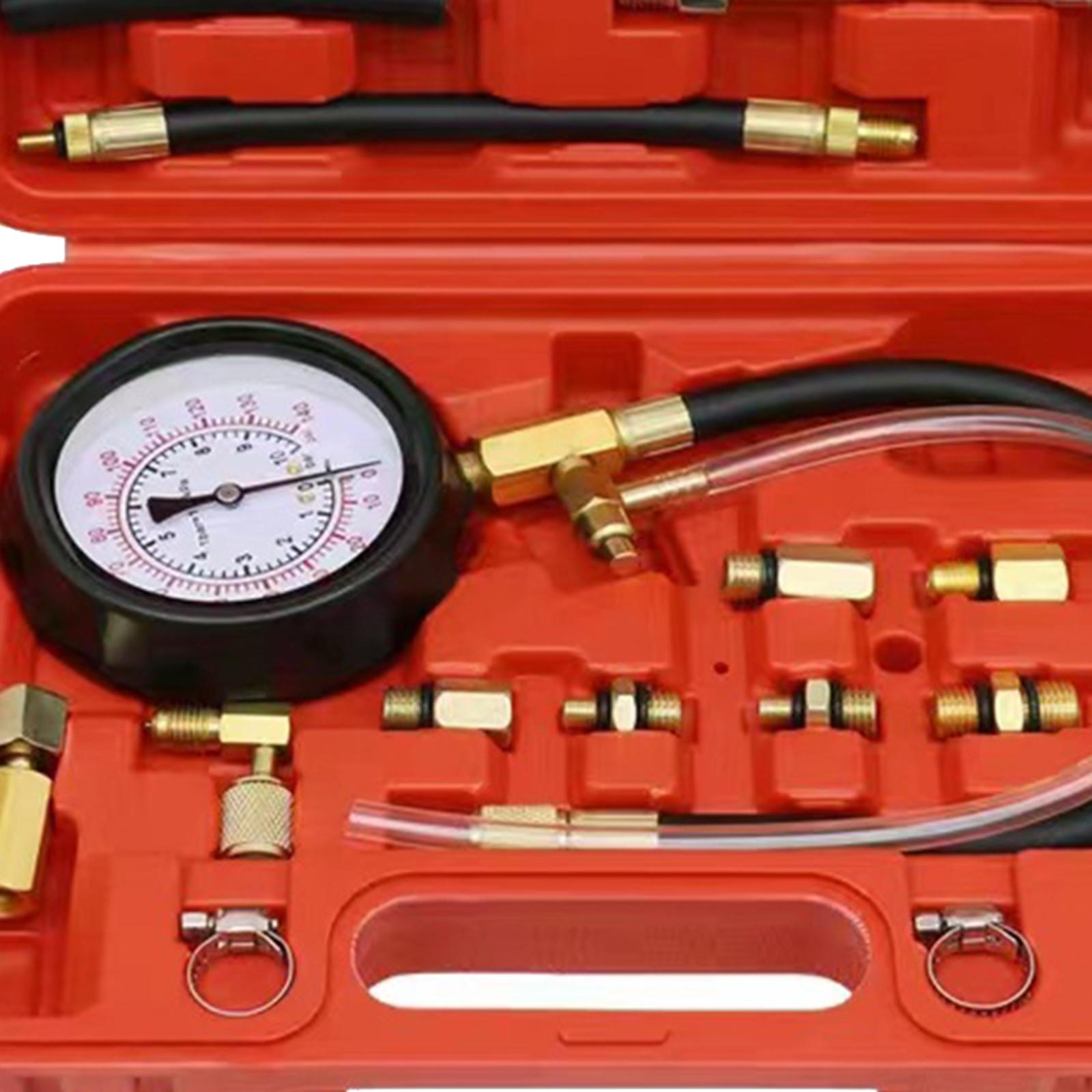 Engine Compression Tester Set Automotive Petrol Gas Cylinder Pressure ...