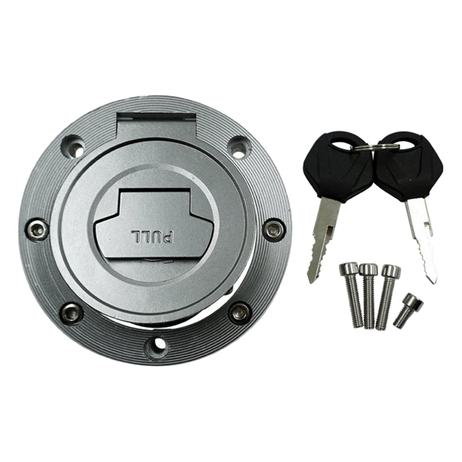 Motorcycle Fuel Gas Tank Caps Cover Lock for Yamaha R1 R6 FZ1 FZ6 FZ8 ...