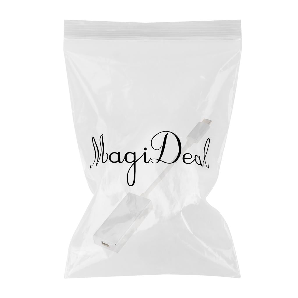 USB C Type C Mini Display Port DP Adapter Support 4K Male to Female ...