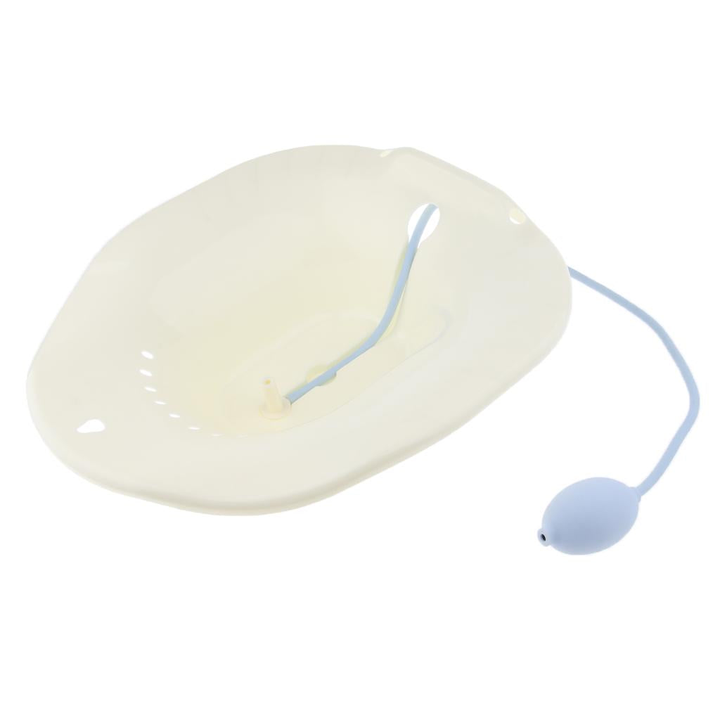 Toilet Sitz Bath Tub Hip Basin with Flusher for Pregnant Hemorrhoids ...