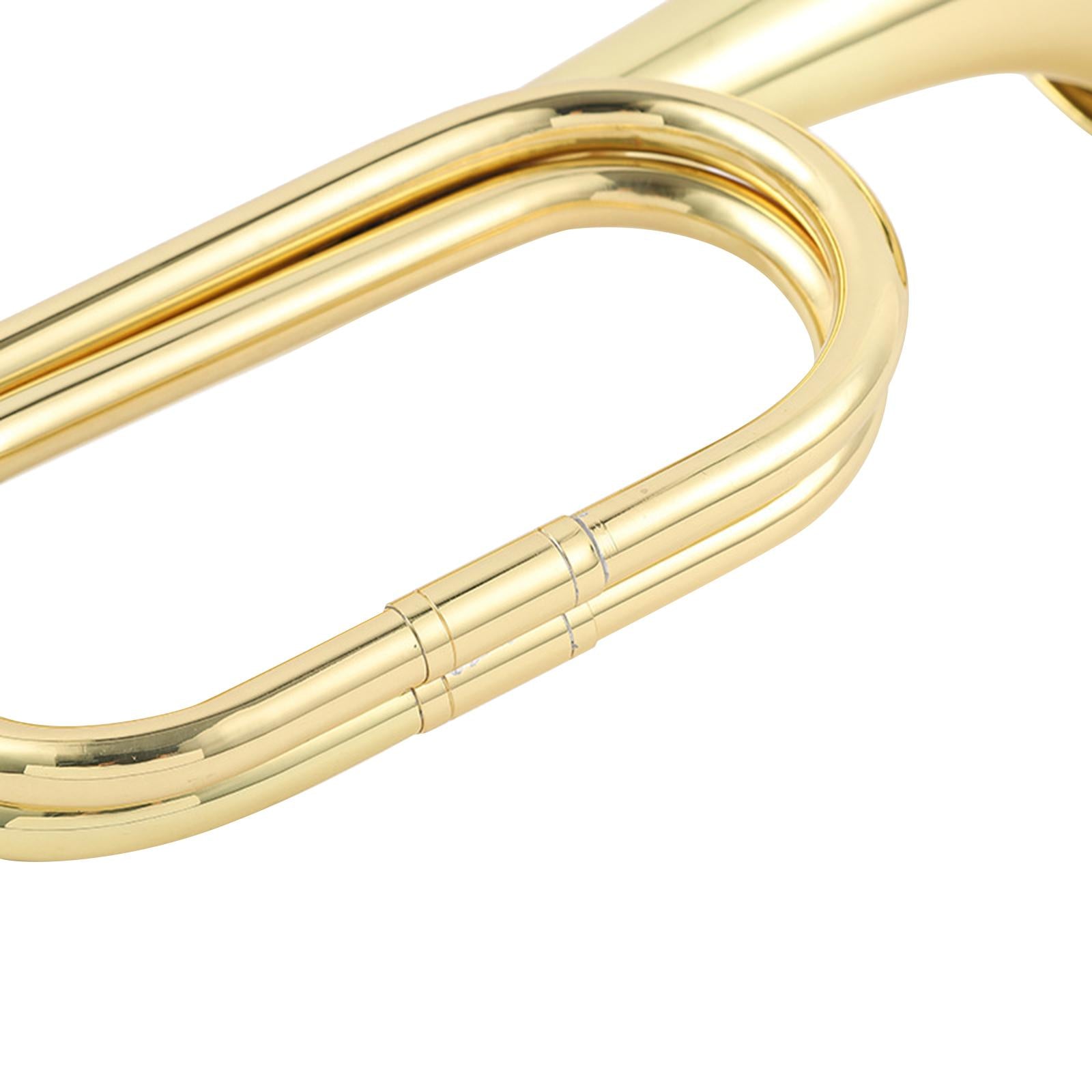 Scouting Trumpet Bugle with Mouthpiece Marching Bugle for Beginner Ban ...