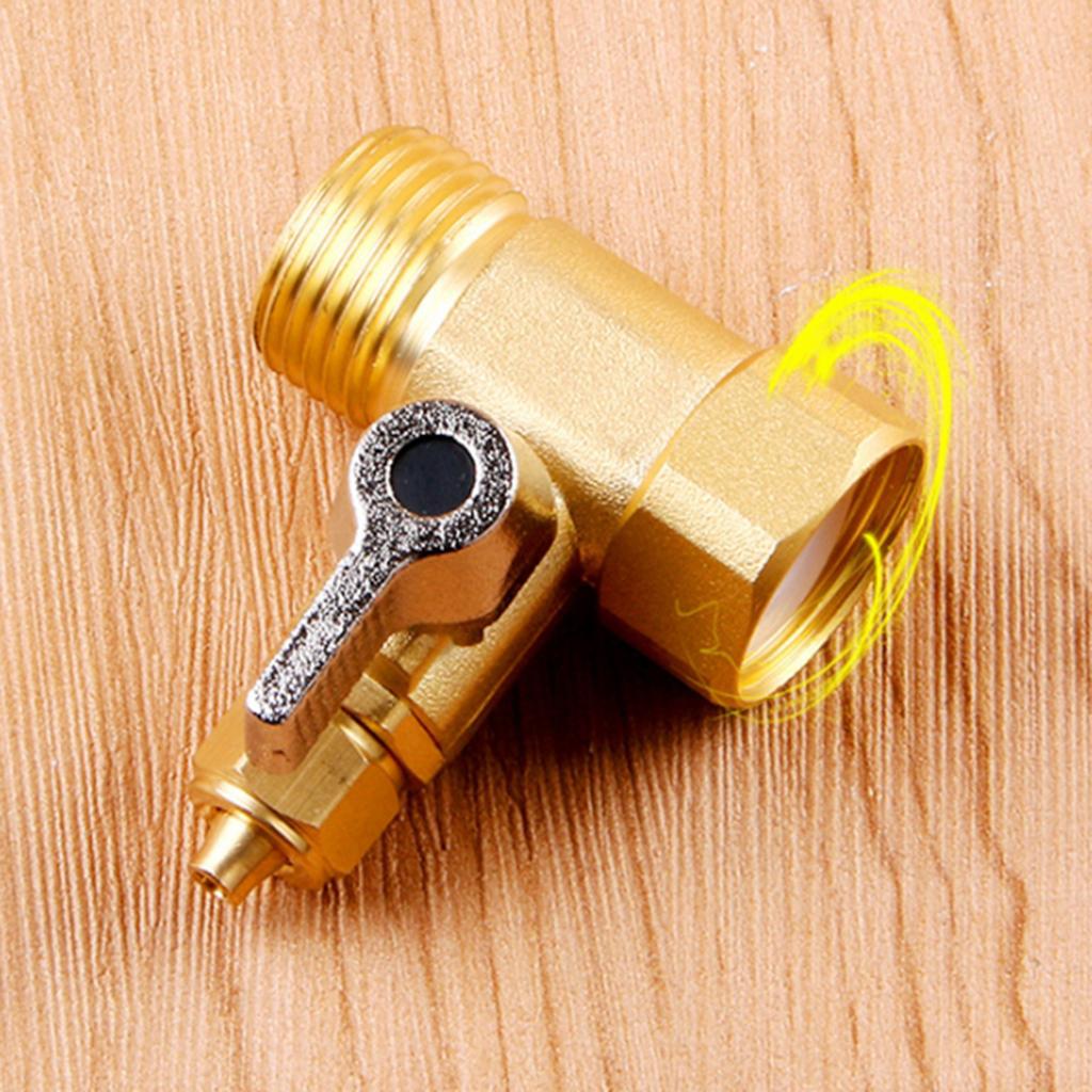 3-Way Brass Adapter Cross Air Hose Quick Connect Manifold 1/4'' – UNIQBUY