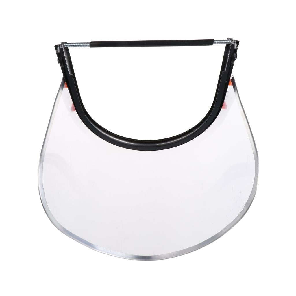 Head-mounted Clear Face Shield on Universal Safety Helmet 1mm – UNIQBUY