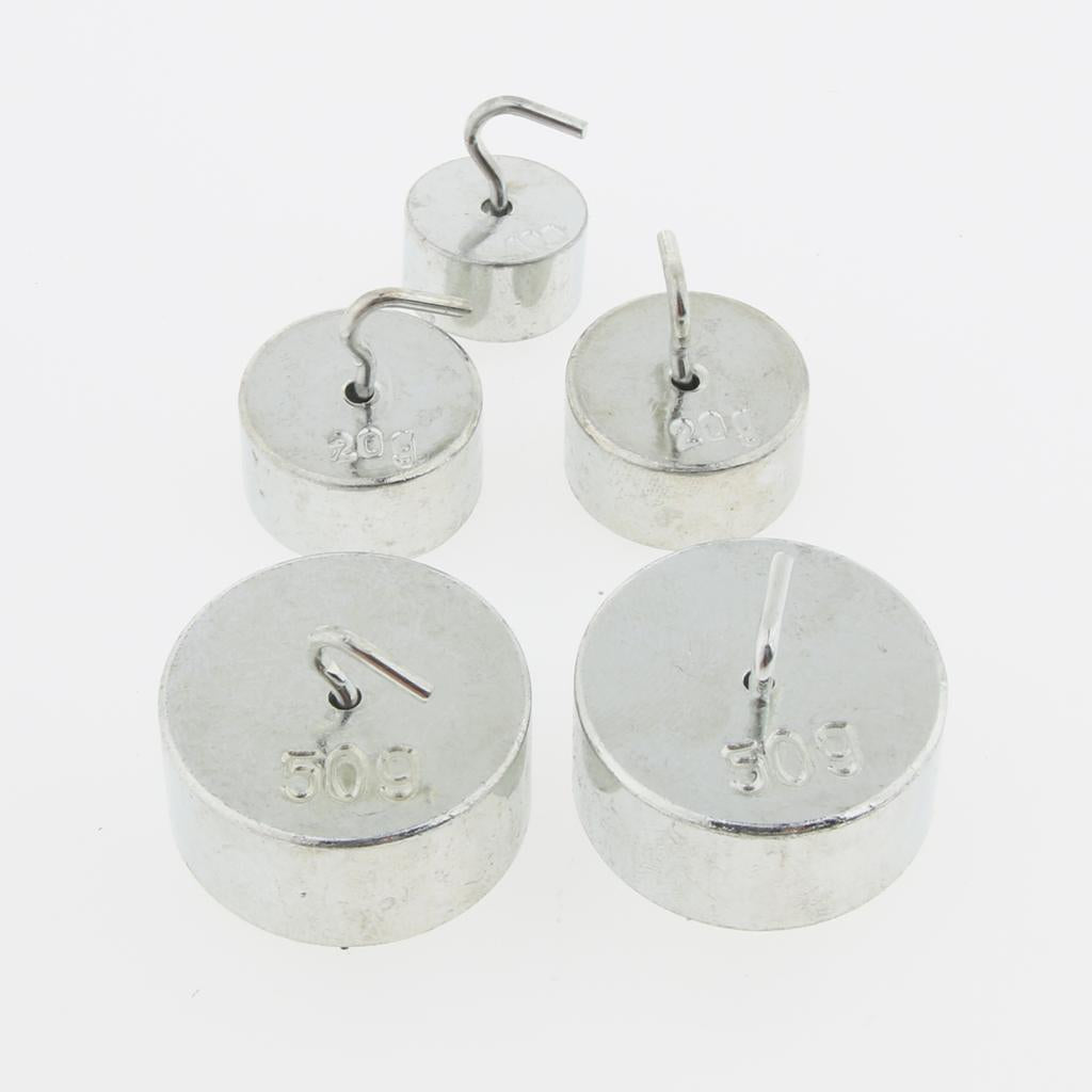 Lab Spring Dynamometer Spring Balance Hook Weight Set Force Meter Dual ...