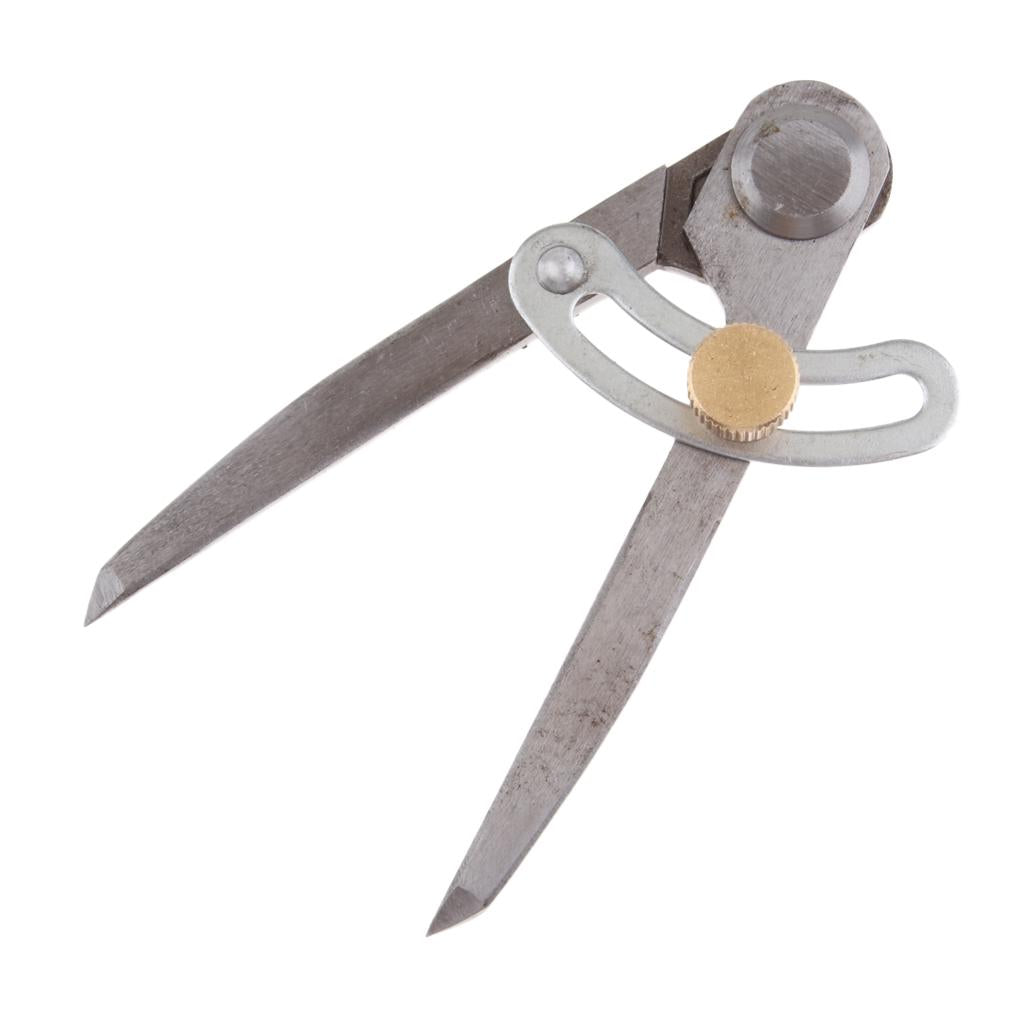 Precision Carbon Steel Pencil Drawing Compass Scriber Divider Marking ...
