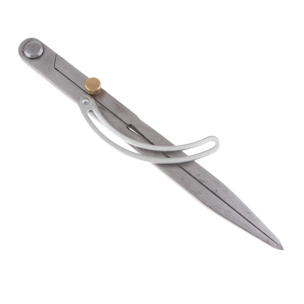 Precision Carbon Steel Pencil Drawing Compass Scriber Divider Marking ...