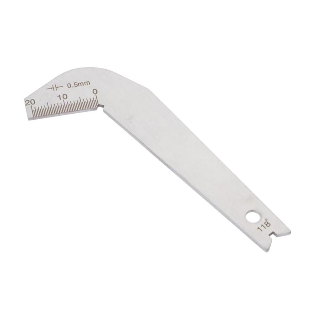 Drill Bit Gauge Edges Dimension Gage Inspection Gauges Metalworking To ...