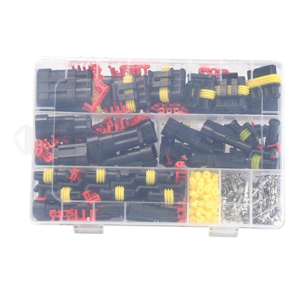 Car Waterproof Electrical Wire Cable Automotive Connector 1/2/3/4 Pin ...