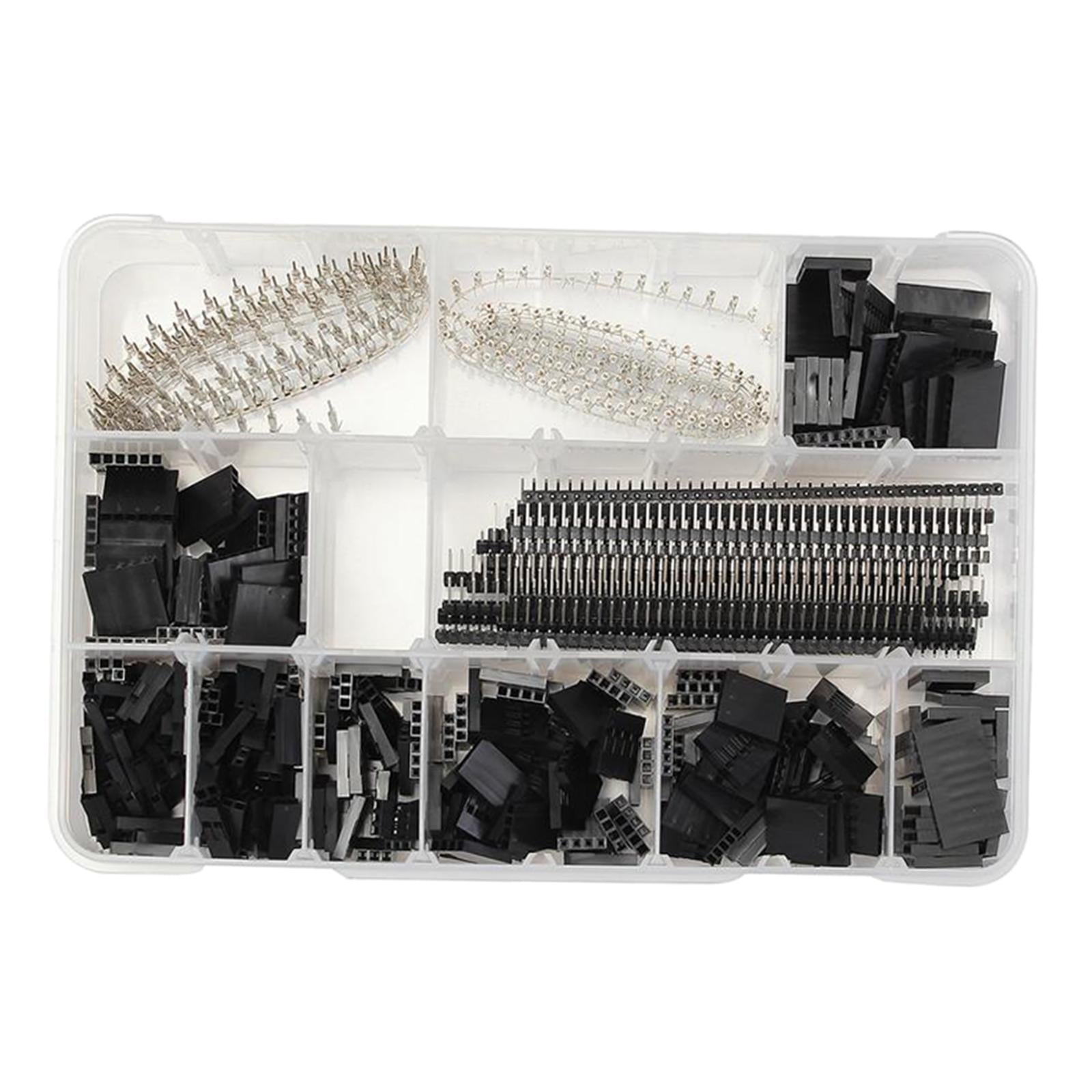 2.54mm Dupont Connector Kit PCB Headers Connector Housing Adaptor Part ...