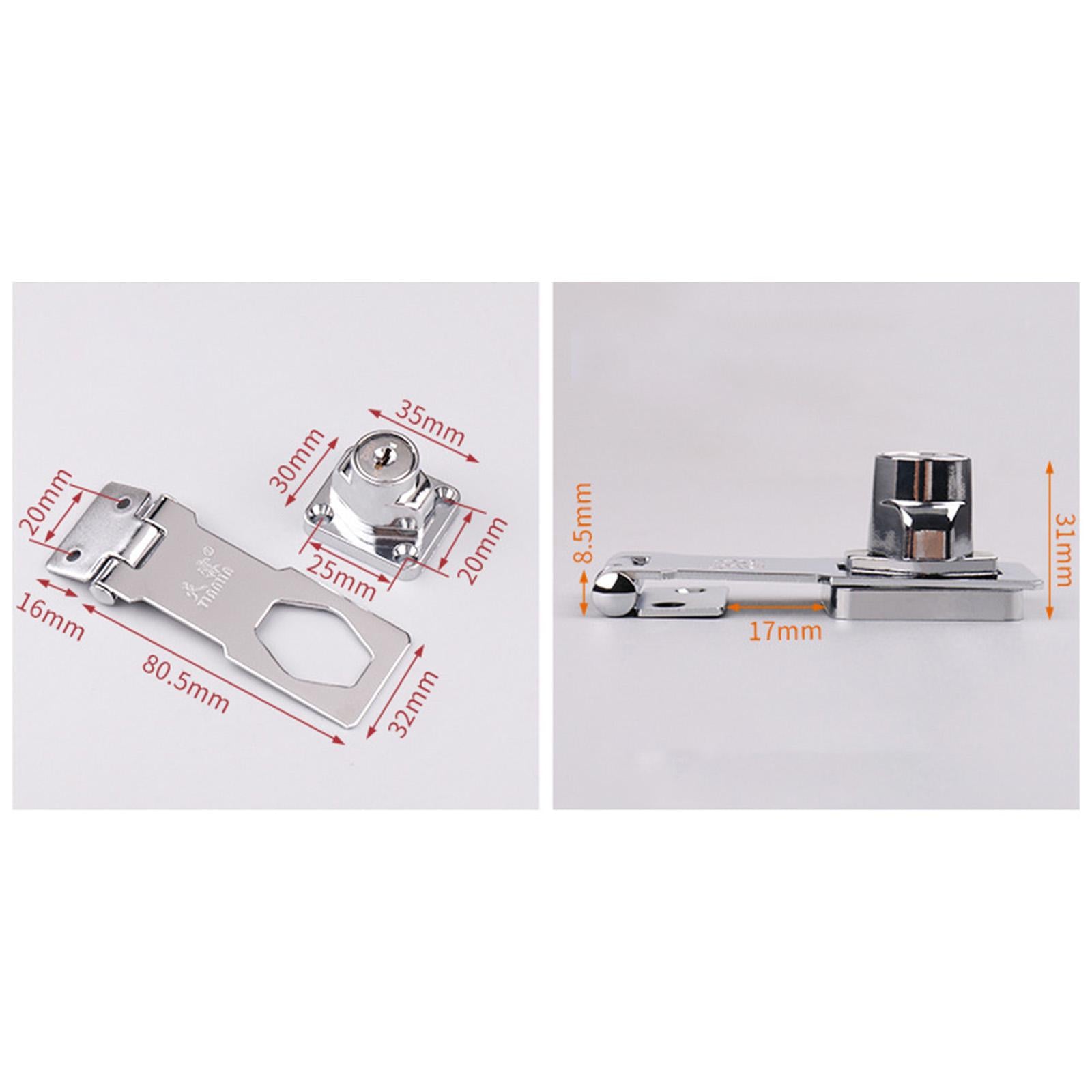 Cabinet Lock with Keys Drawer Lock Replacement Hardware for Files Draw ...