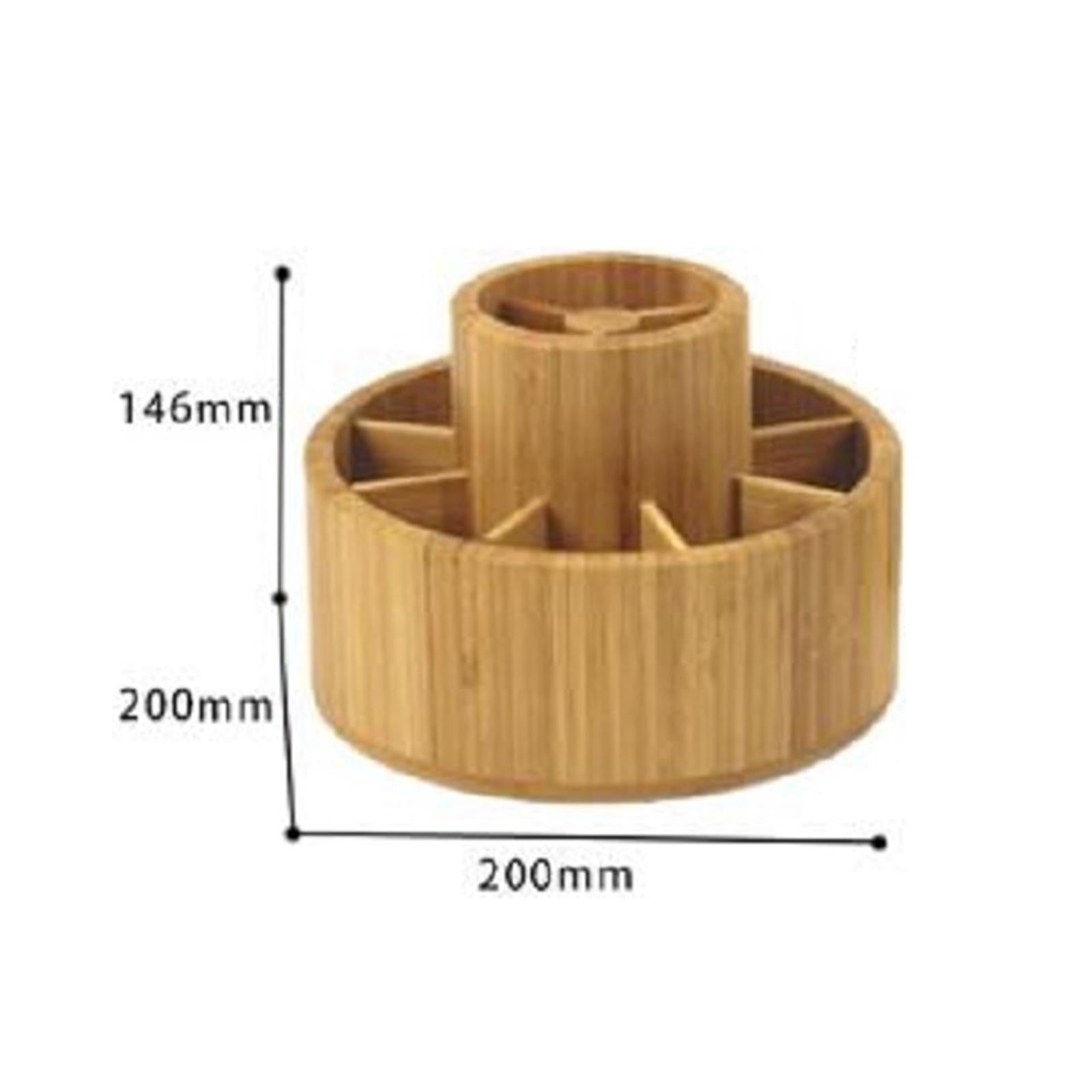 360 Degrees Rotating Pencil Holder Desk Organizer for Office Table Cla ...