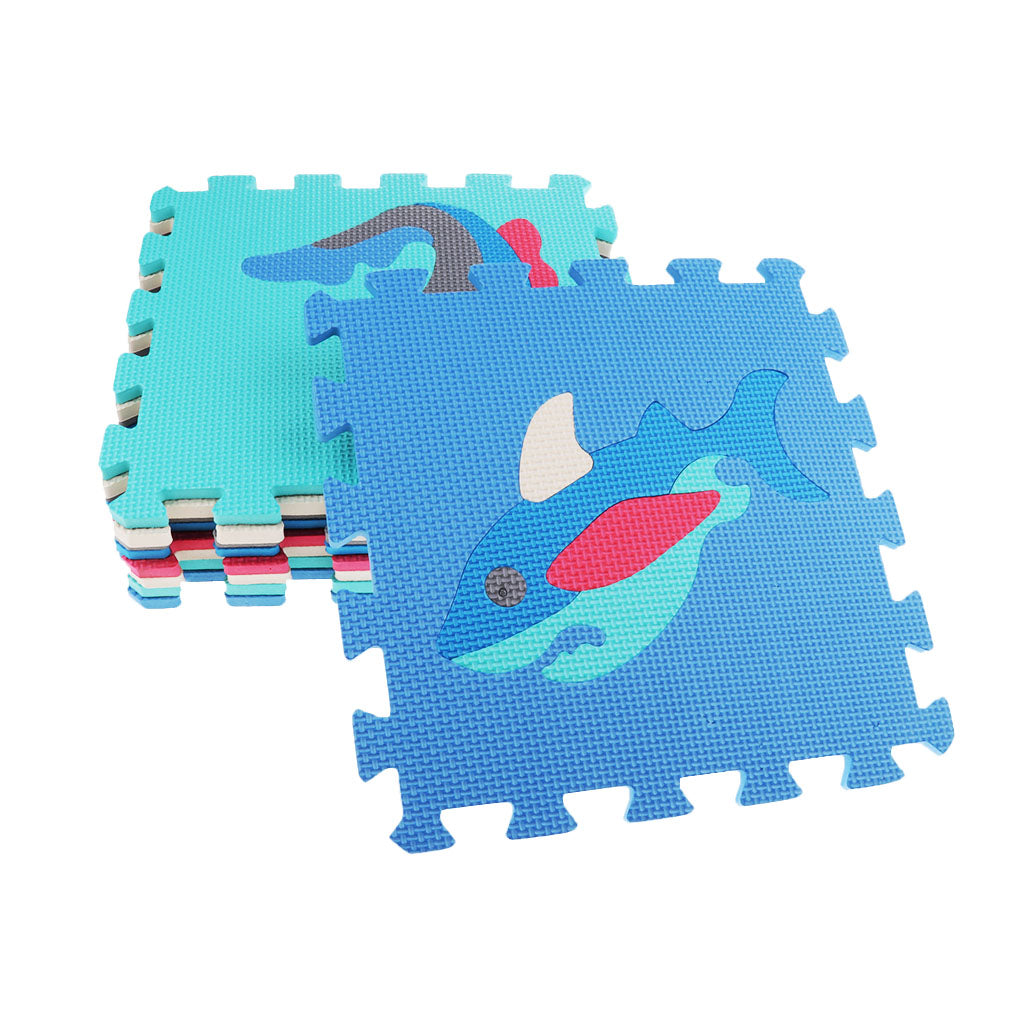 Eva Soft Foam Floor Play mats Interlocking Tiles Kids Nursery Puzzle O ...