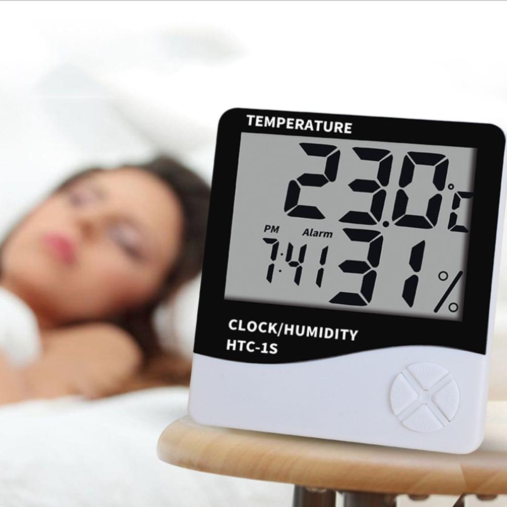 Digital Humidity Meter Thermometer Indoor LCD Hygrometer – UNIQBUY