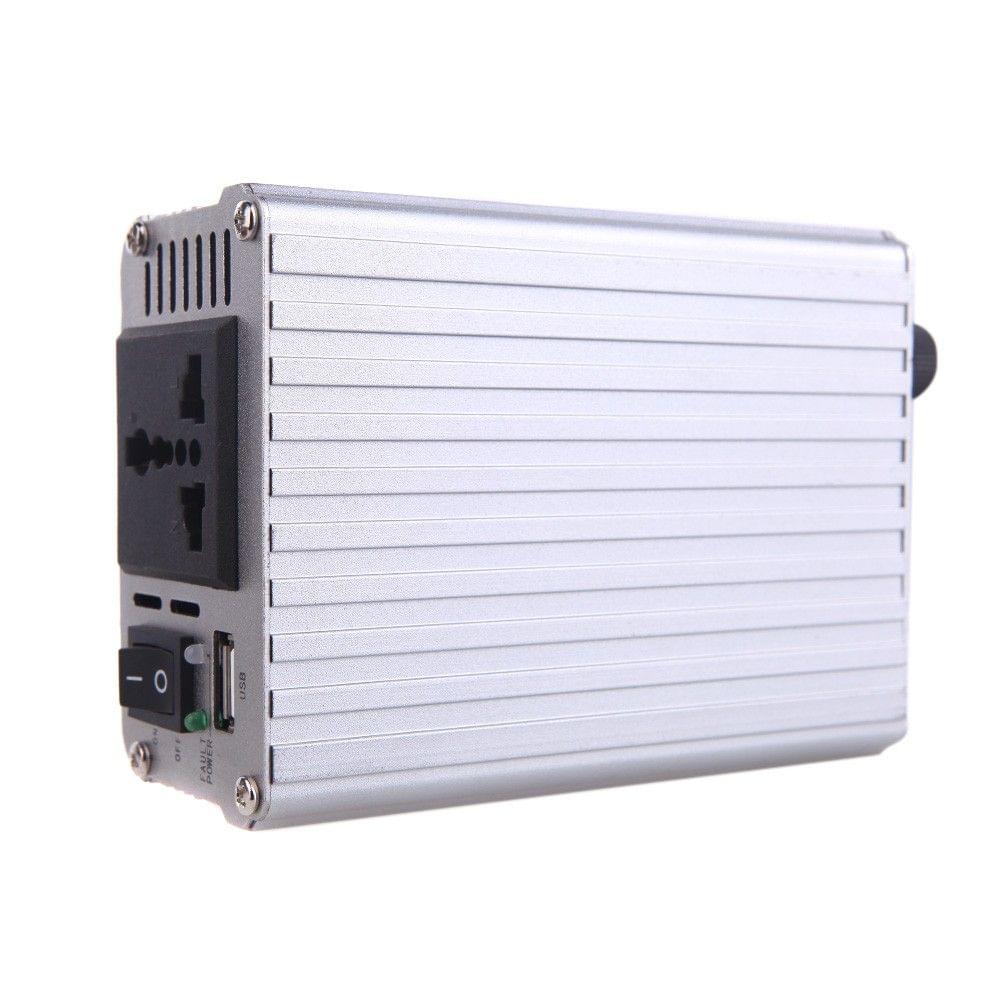 500W Watt DC 24V to AC 220V + USB Portable Voltage Transformer Car Pow ...