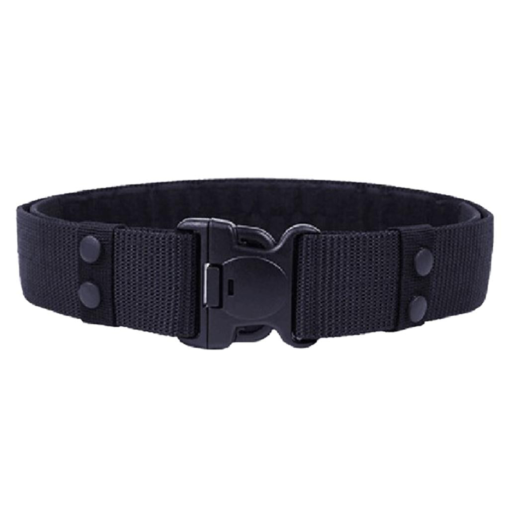 Adjustable Tactical Emergency Rescue Rigger Hunting Belt Black – UNIQBUY
