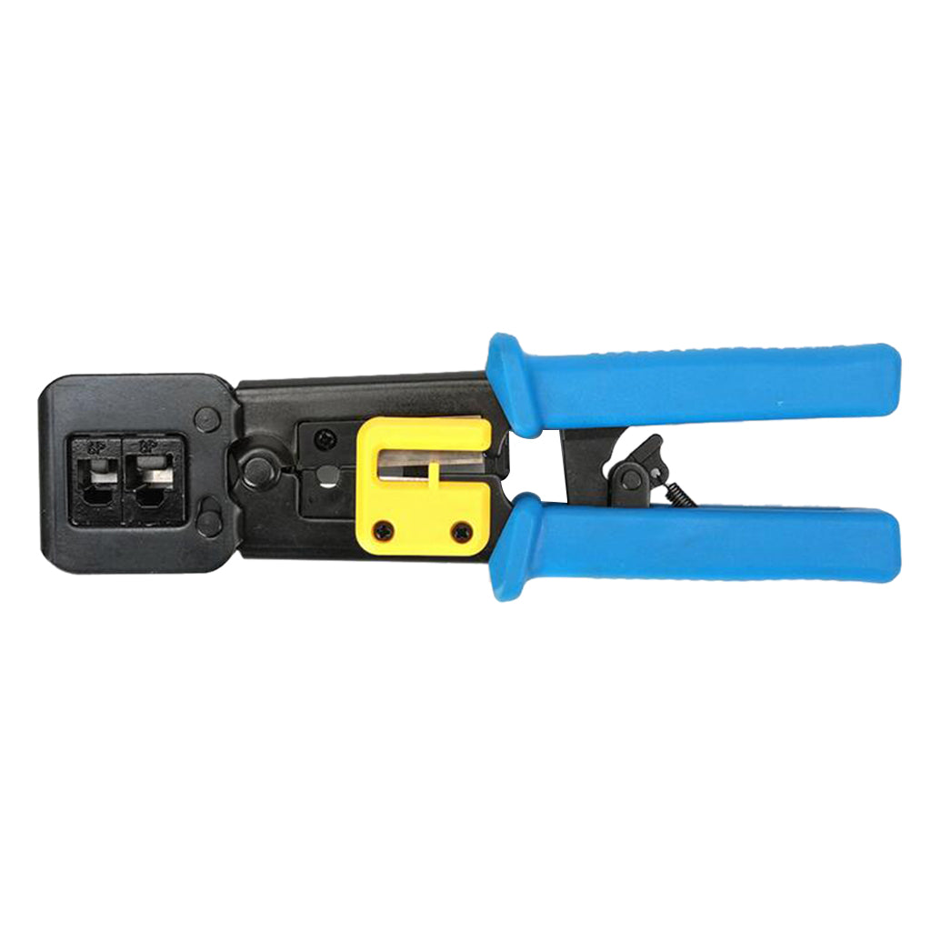 Network Tool EZ RJ45 Crimper RJ11 Crimping Cable Stripper Clamp Plier ...