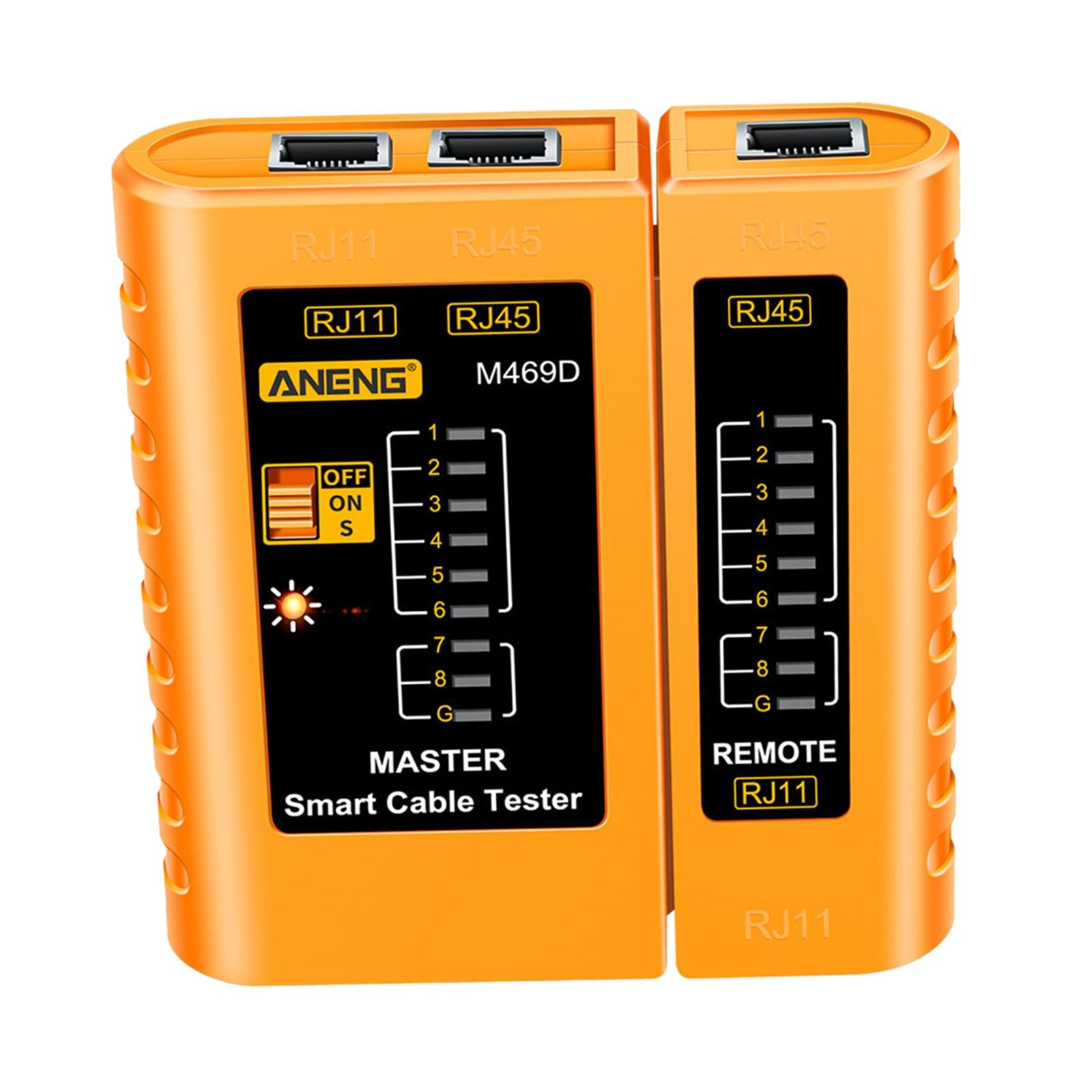 Ethernet Cable Tester Network Testing Tool Cat5 Cat5E Cat6 for Network ...