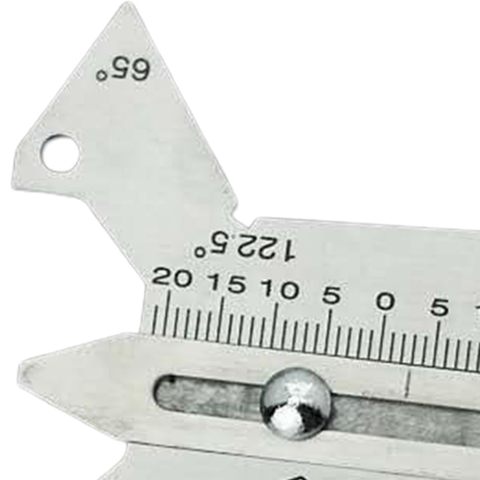 Welding Seam Gauge Bead Gage Bevel Angle Tool Inspection Ruler Style A ...