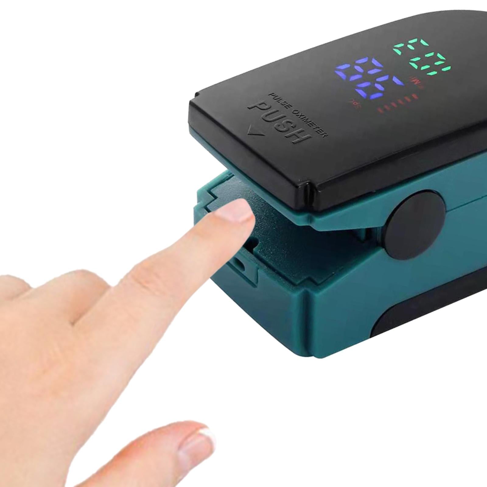 Fingertip Pulse Oximeters Measurements Blood Oxygen TFT Screen Pregnan ...
