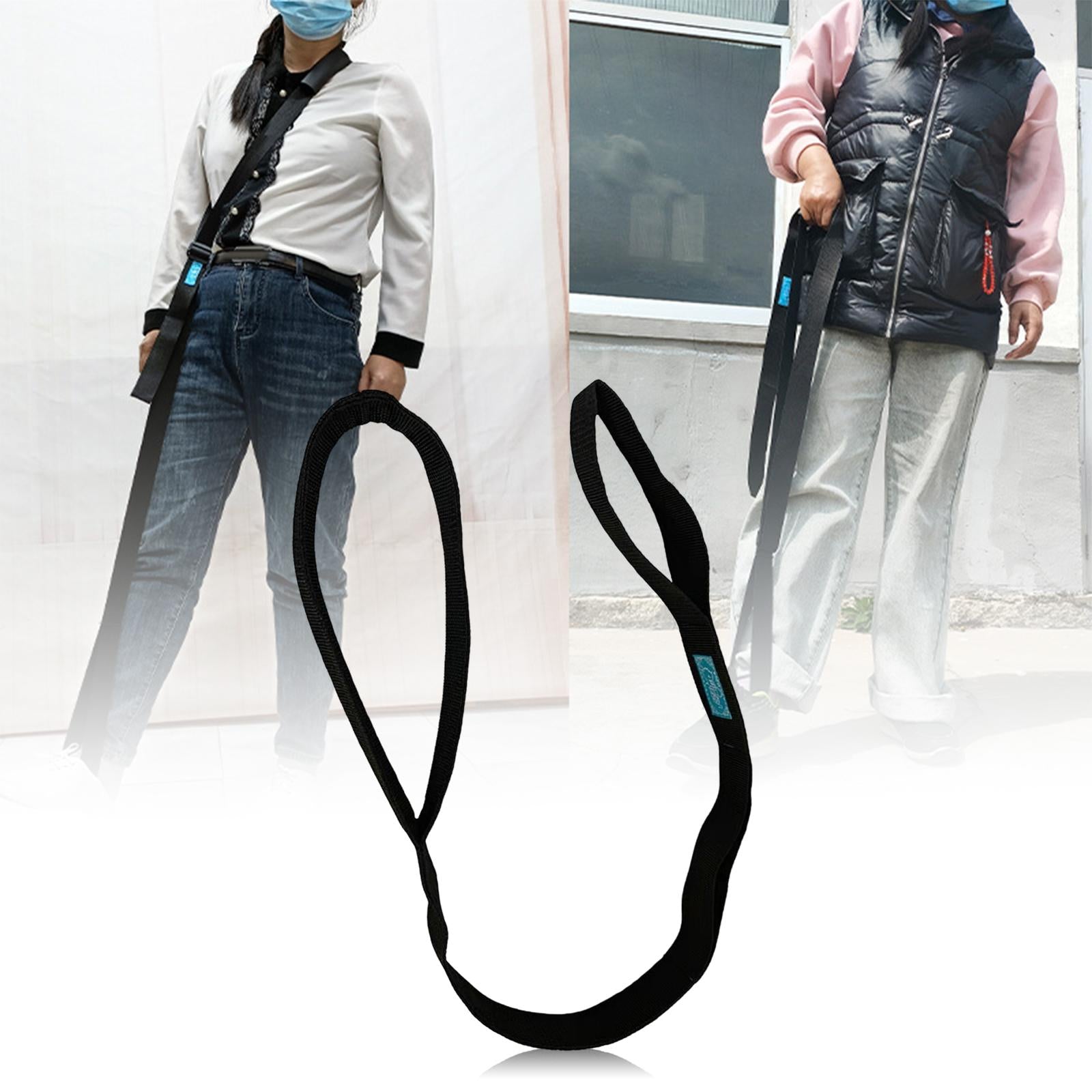 Long Leg Lifter Strap Foot Support Rope Webbing for Paralysis Adult Ca ...