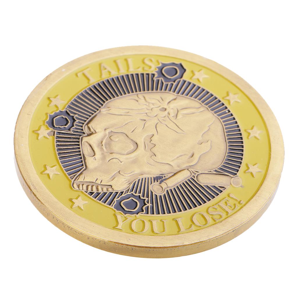 Navy Skull Helmet Sniper Challenge Coin American Golden Commemorative ...