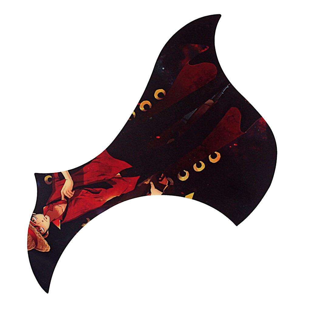 Universal Folk Guitar Self-adhesive Pickguard Sticker for Acoustic Gui ...