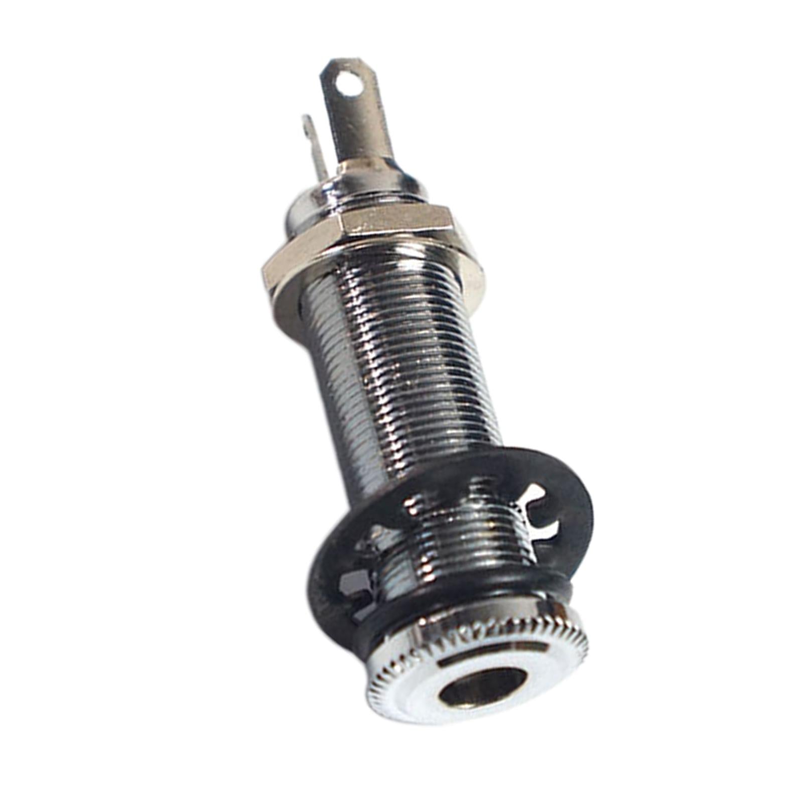 1/4 inch Guitar Pickup Endpin Jack Output Socket for Electric Guitar S ...