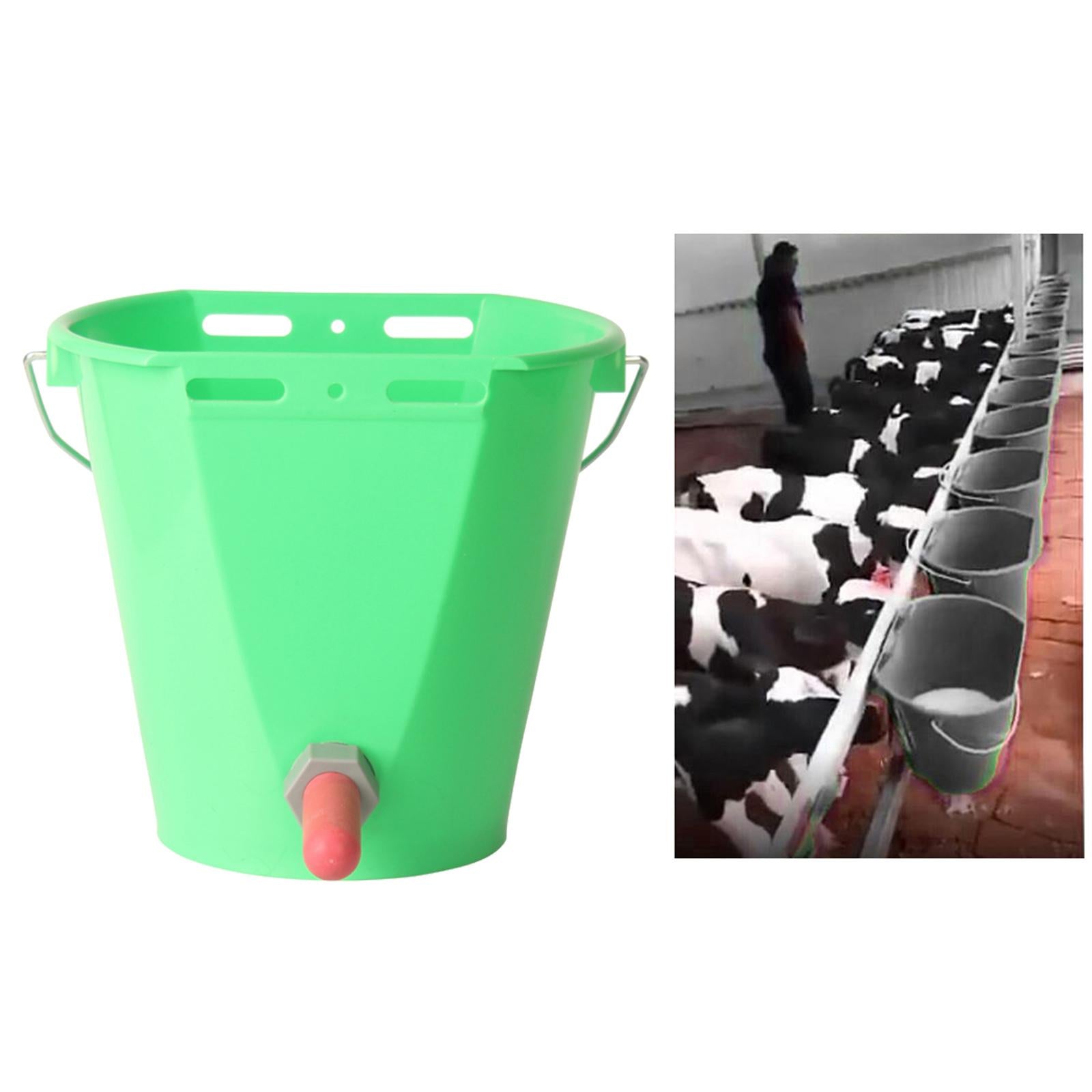 Lamb Milk Bucket Farm Cattle Milk Feeding Bucket for Cattle Horses Pig ...