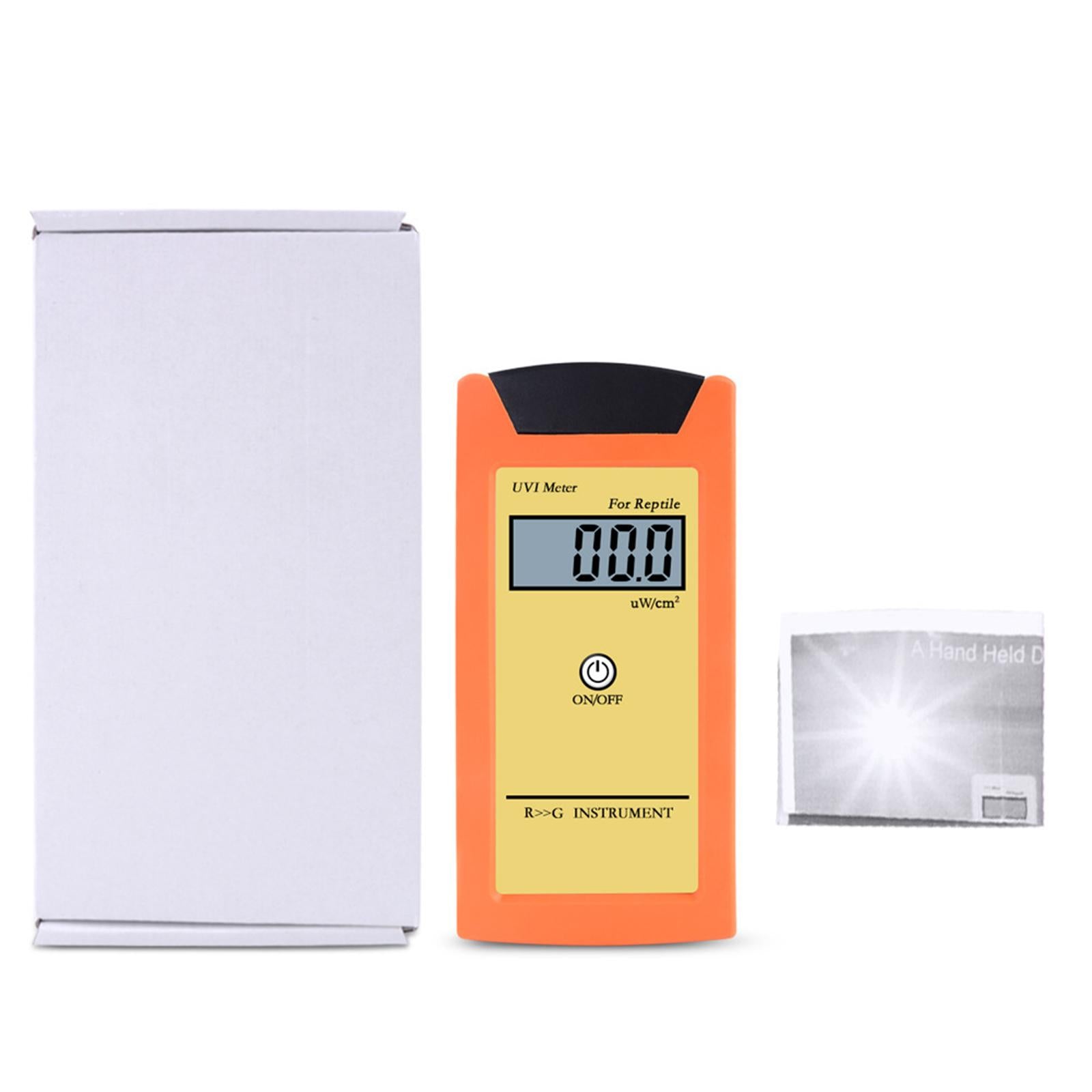 UV Index Meter Digital Ultraviolet Radiation Detector Measure Tool ...