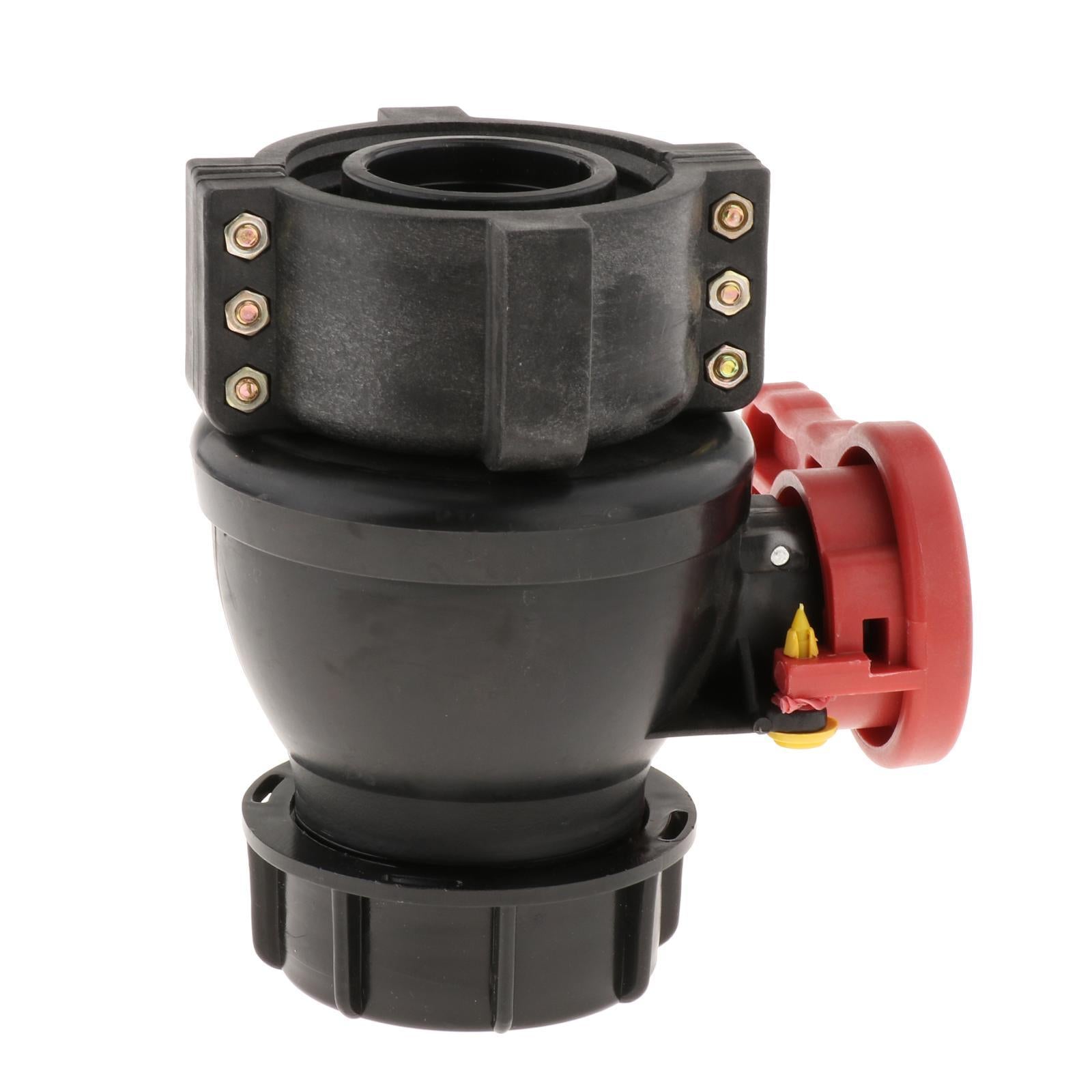 1000L IBC Water Tap Tank Adapter Hose Connector Fitting 62mm Ball Valv ...