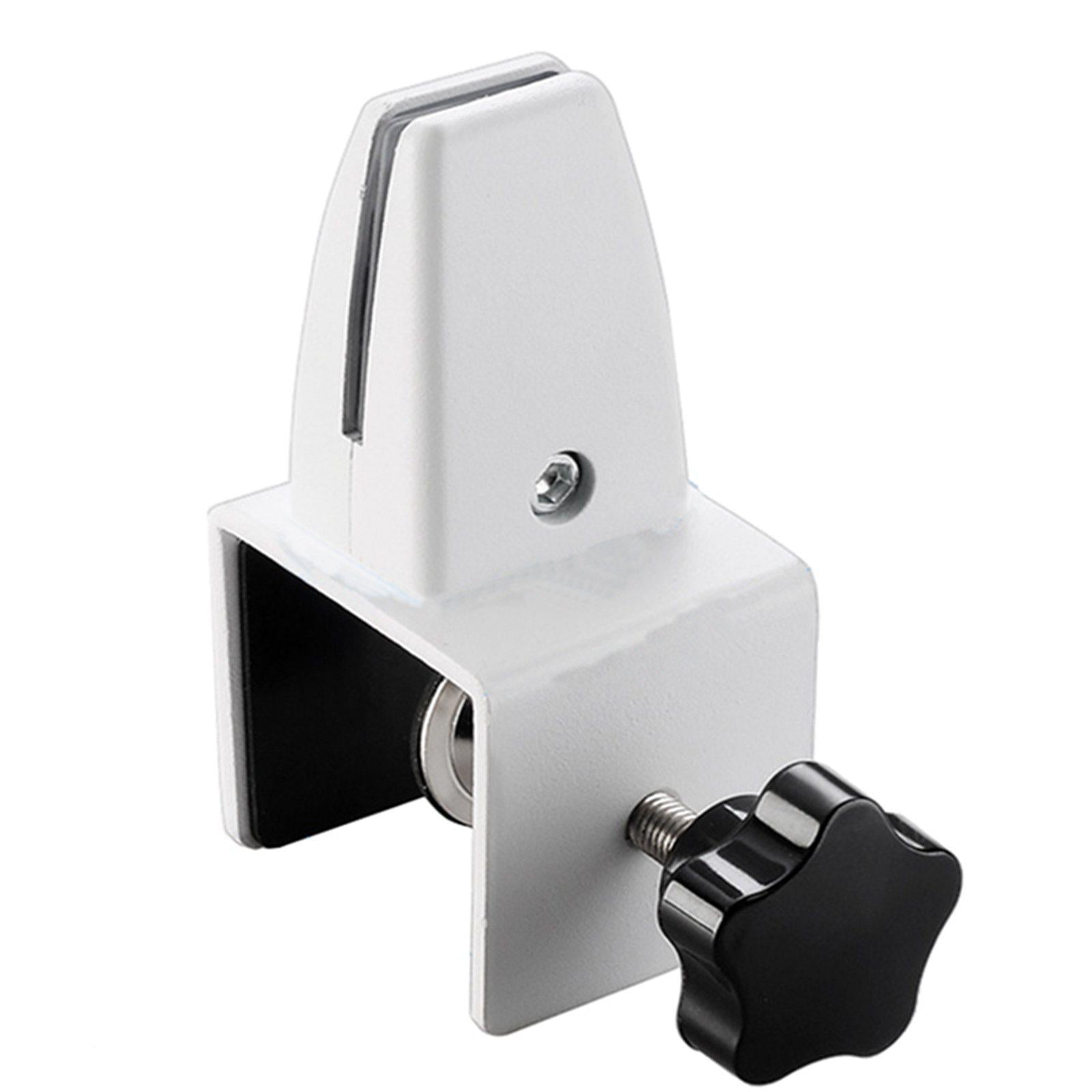 Office Desktop Partition Bracket Screen Clamp Clips Manual White – UNIQBUY