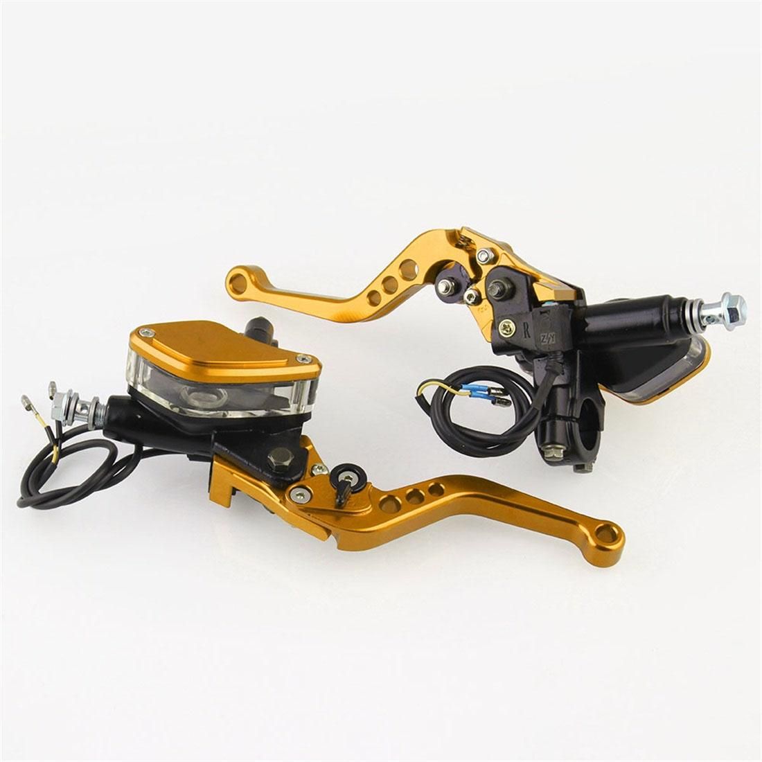 Leaf Shape Modified Motorcycle Hand Brake Clutch Hydraulic Brake Lever ...