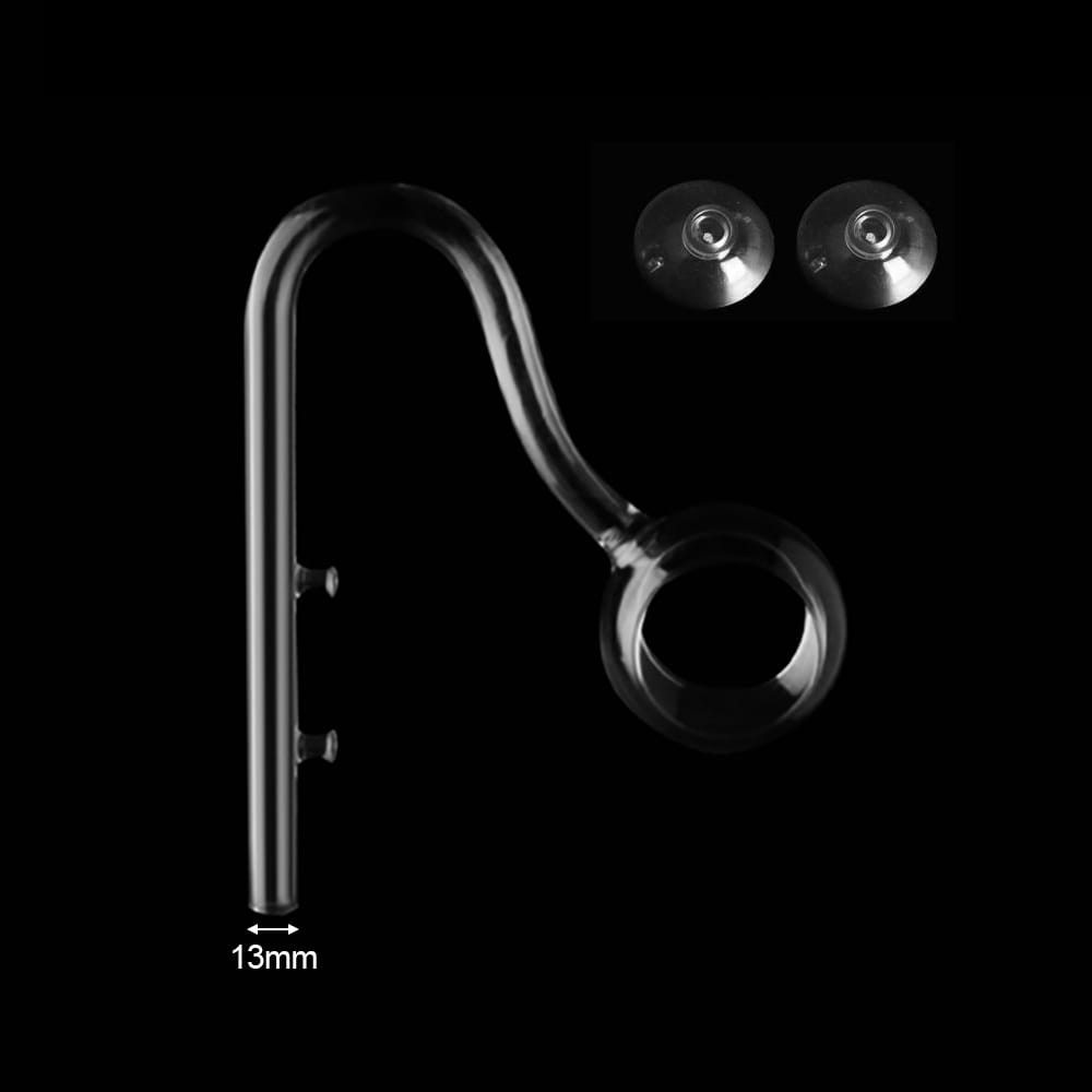 Glass Tube Outflow for Plants Aquarium Canister Filter Loop - Tube out ...