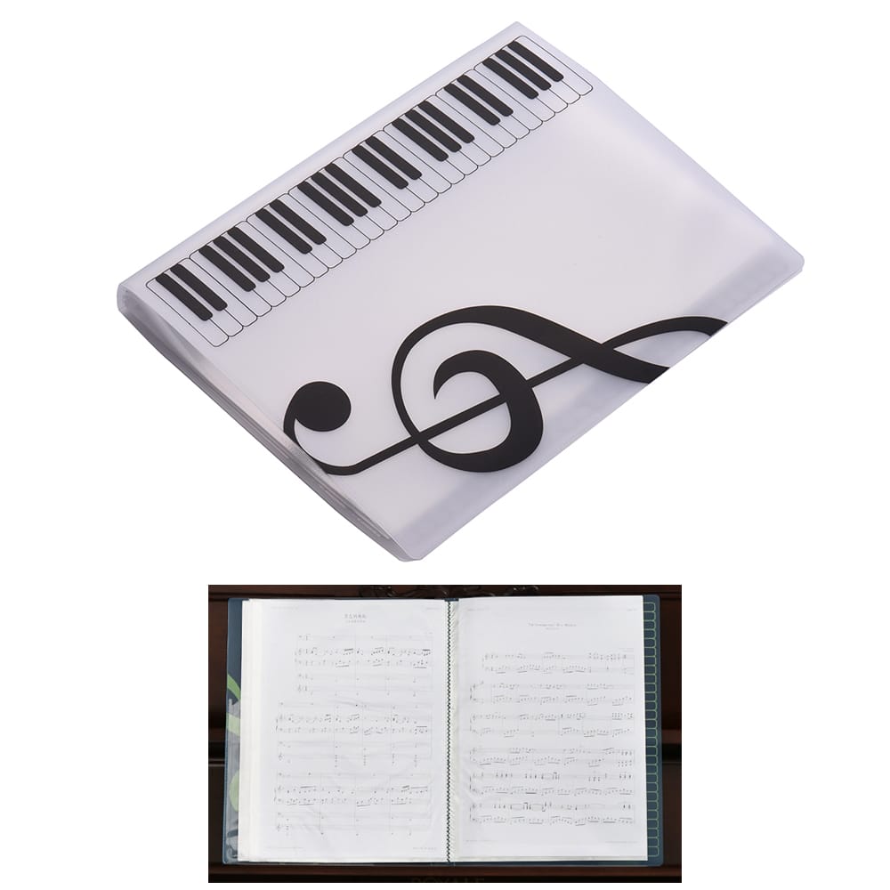 A4 Size Music Score Paper Sheet Note Document File Organizer – UNIQBUY
