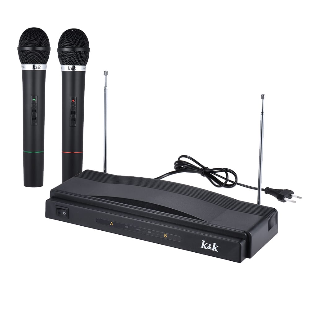 Studio Wireless Mic Remote Microphone System Kit FM – UNIQBUY