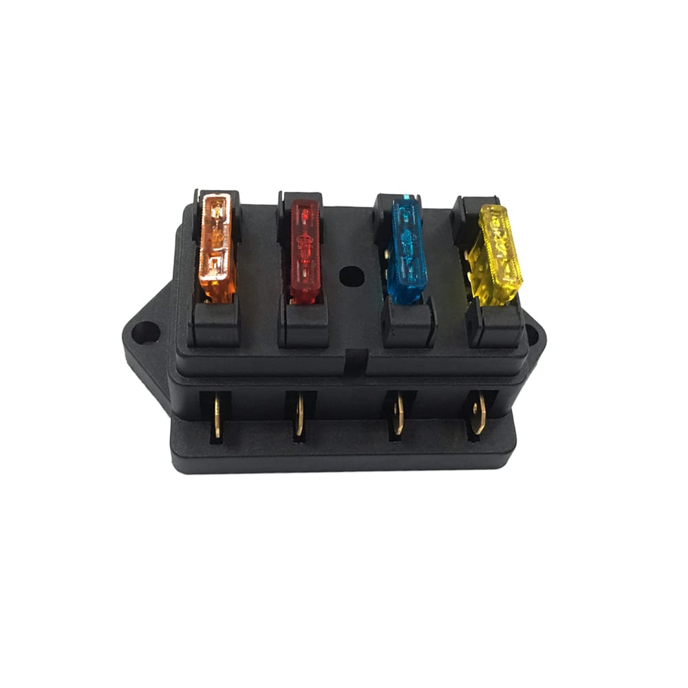 4 Way Fuse Holder Box Car Vehicle Automotive Circuit Blade - 4 – UNIQBUY