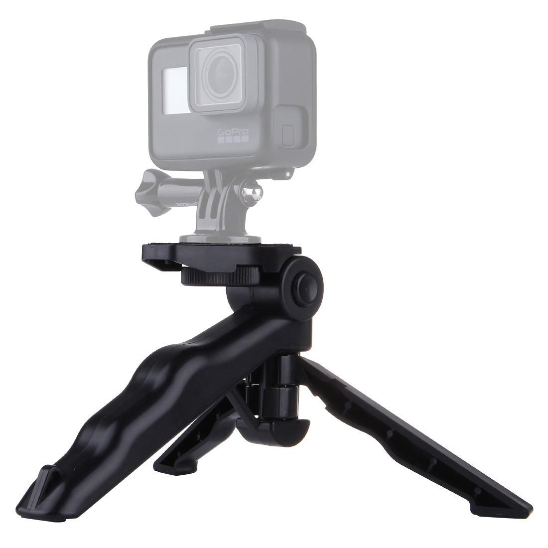 PULUZ Grip Folding Tripod Mount with Adapter & Screws for GoPro HERO9 – UNIQBUY