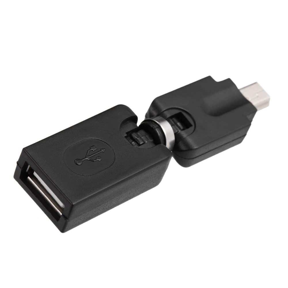 Vehicle-use OTG Adapter USB 2.0 Female to Mini USB 5Pin Male – UNIQBUY