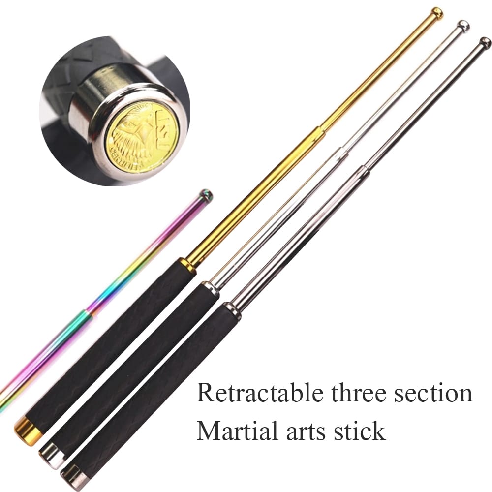 Defense Three Section Expansion Rod Telescopic Sticks – UNIQBUY